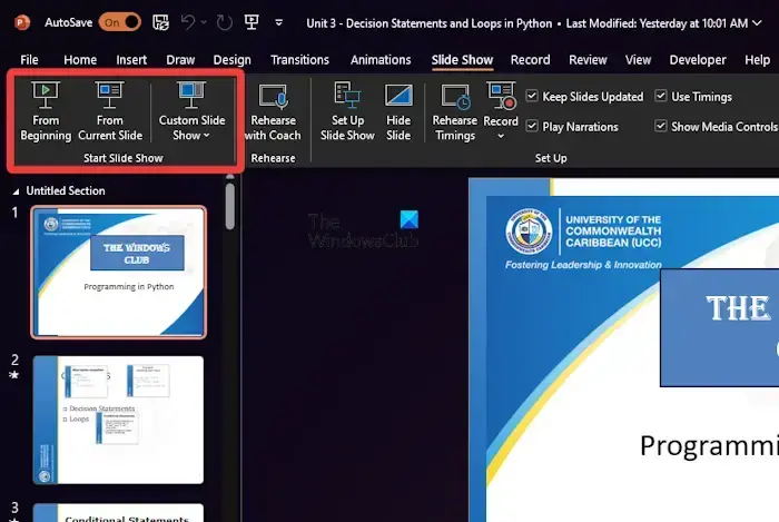 Cách thêm Whiteboard vào bài thuyết trình PowerPoint: caigicungpostdotcom